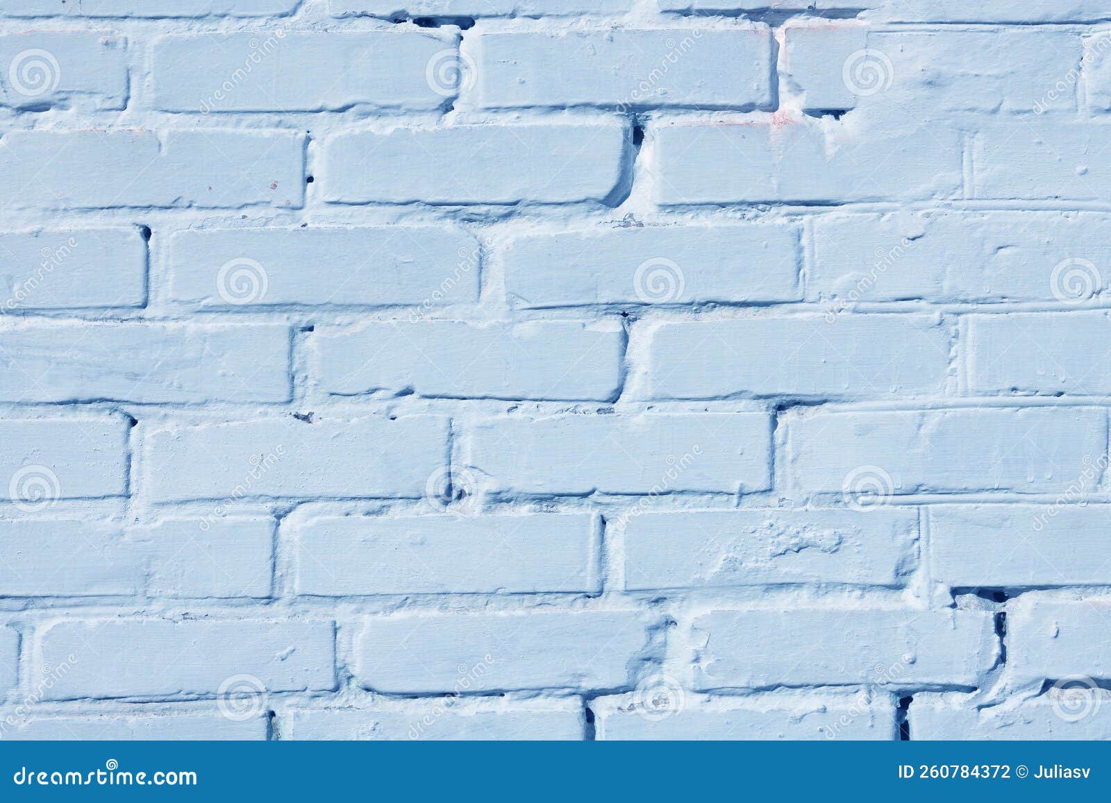 Brick Wall with Unusual Blue Bricks Stock Photo - Image of clean ...