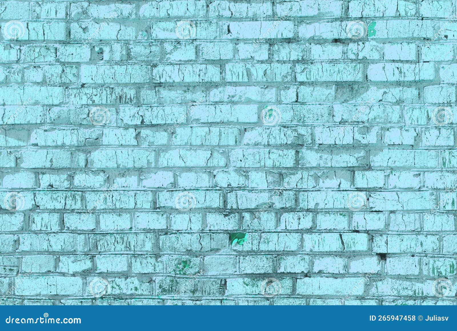 Brick Wall with Unusual Blue Bricks Stock Photo - Image of pattern ...