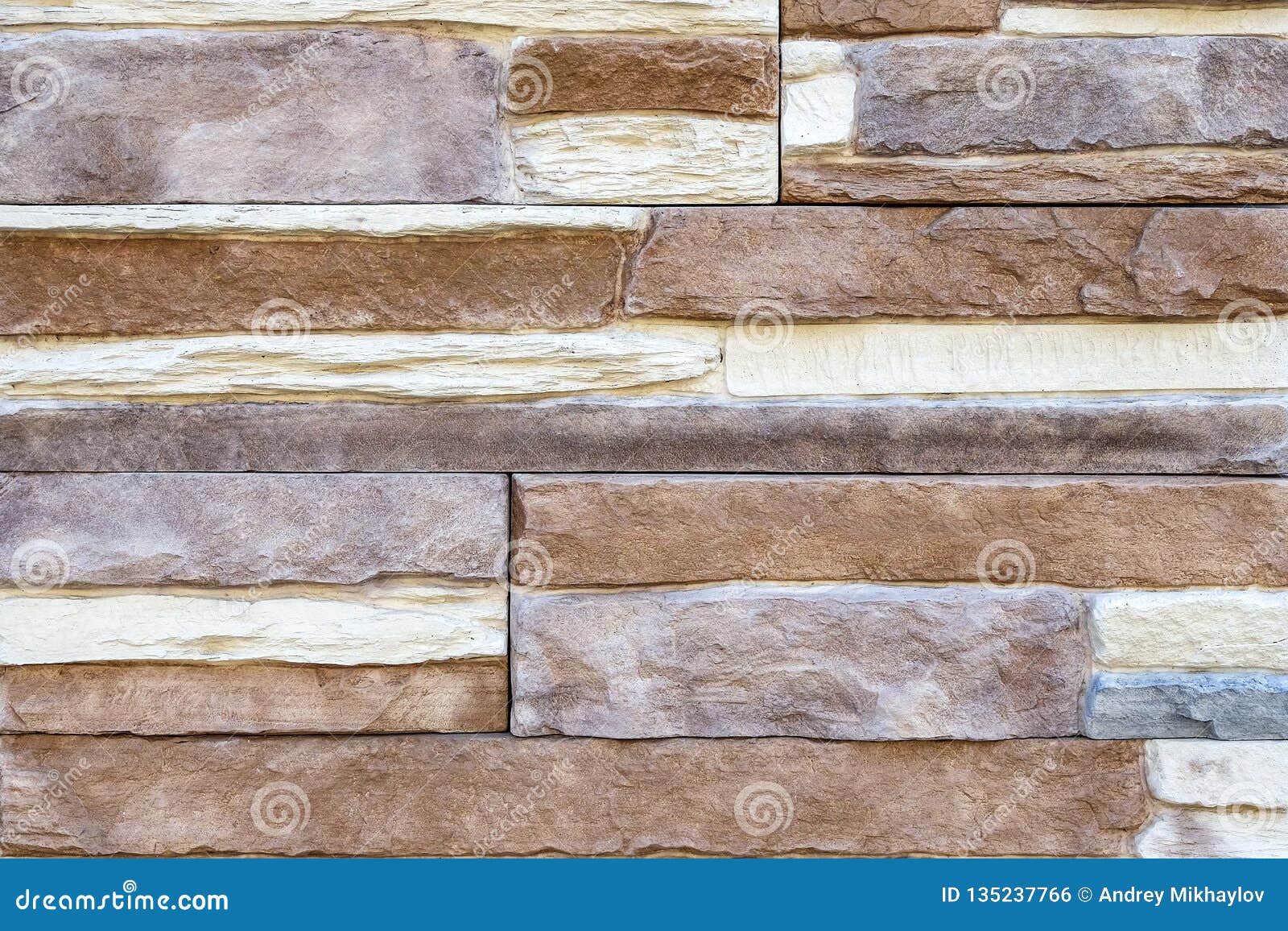 Brick Wall with Variegated Brown Bricks. Used As a Background Stock ...