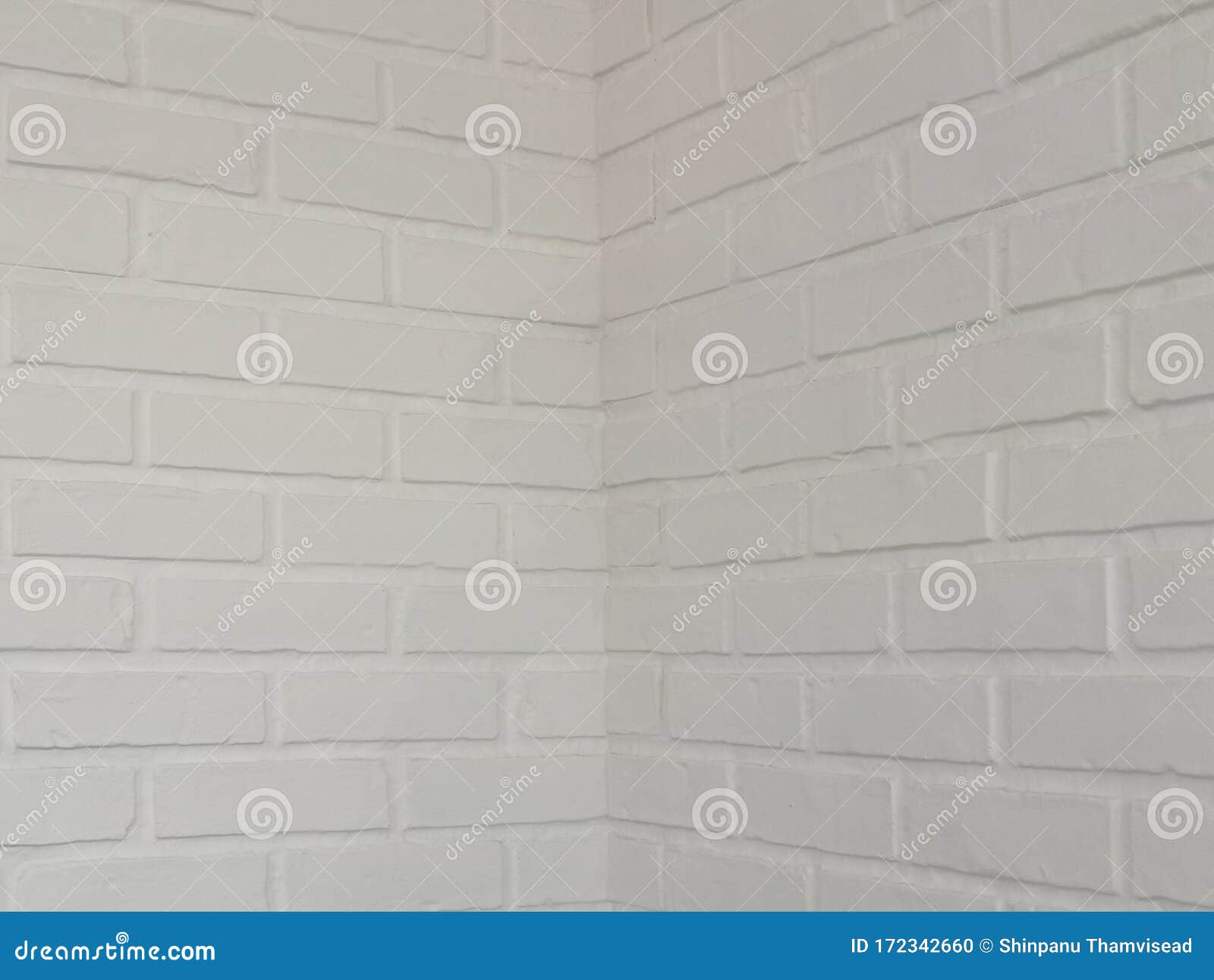 The Brick Wall White Stone Design Texture Background Stock Photo ...