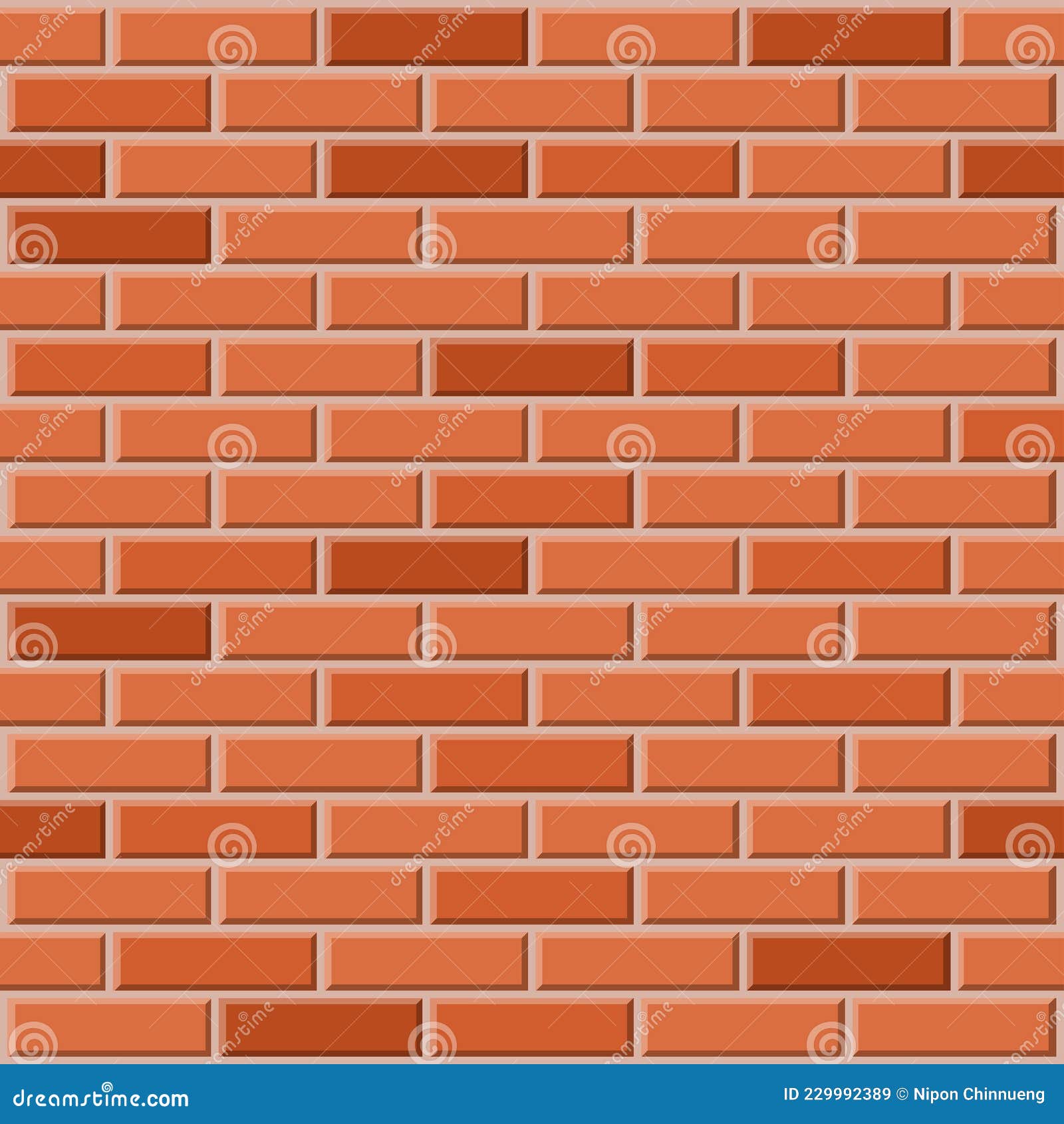 Brick Wallpaper Texture Seamless, Pattern, Vector Design and Background ...