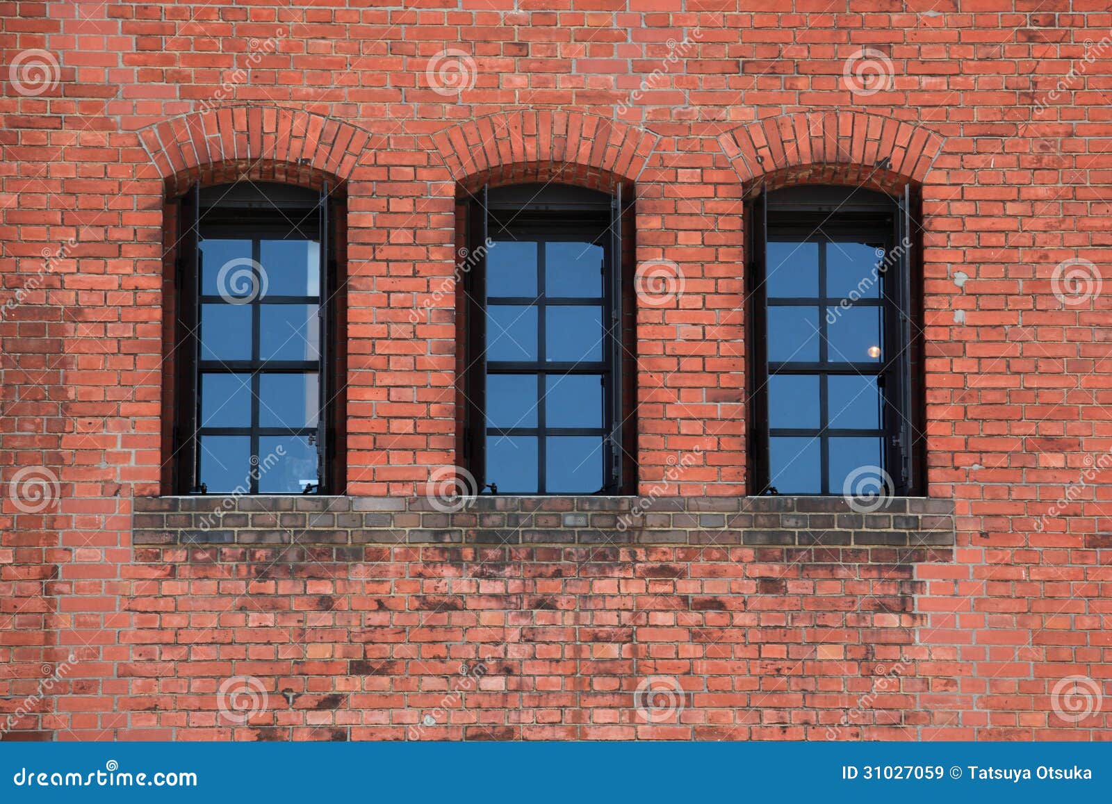 Brick warehouse stock image. Image of structure, window - 31027059