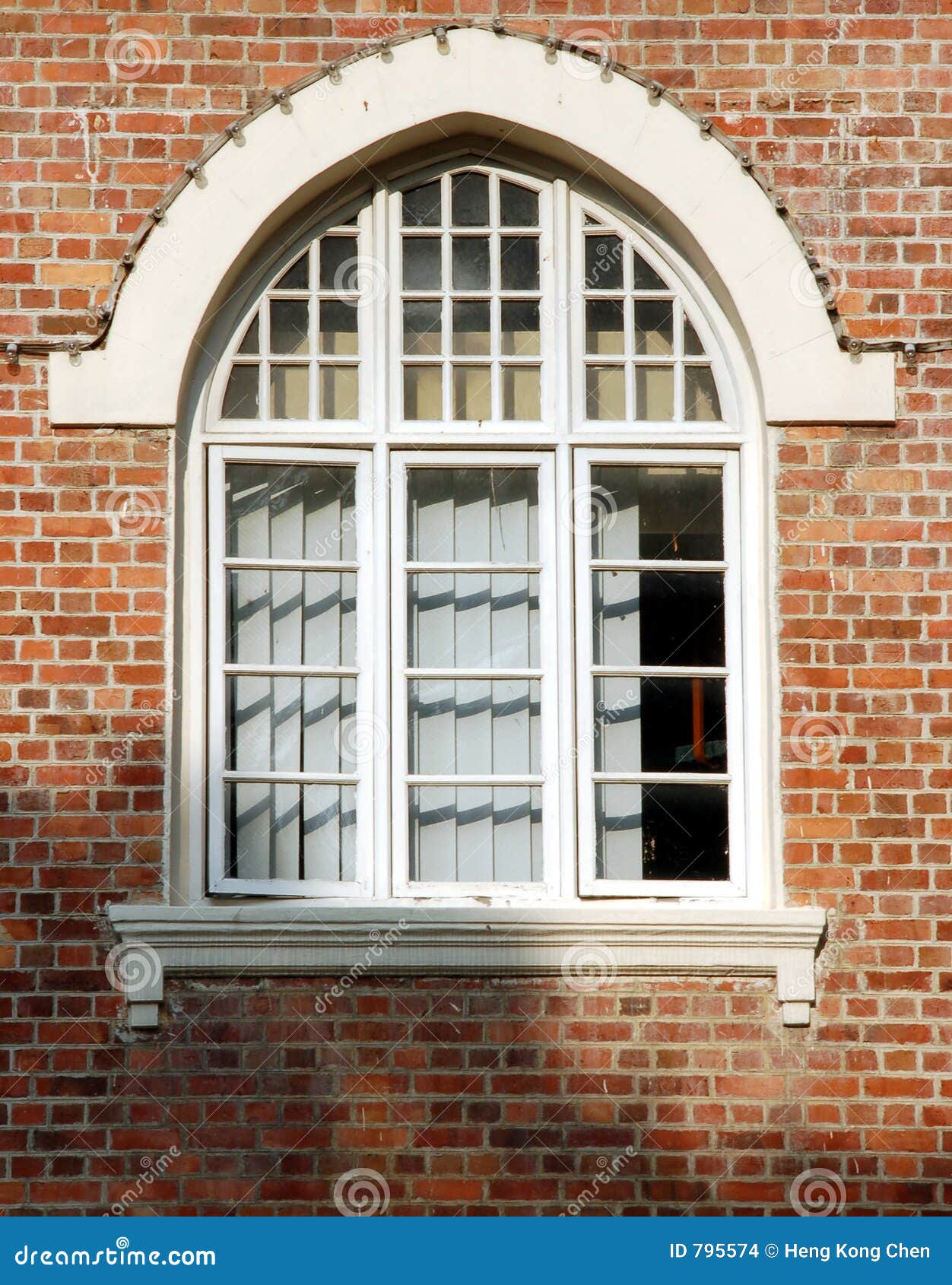Brick window2 stock photo. Image of works, window, cooling - 795574