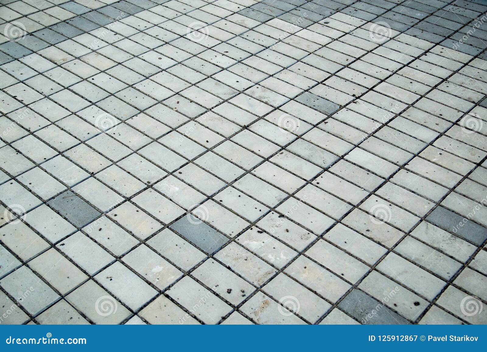 The Bricked Pattern Paving Flag Stock Image - Image of mosaic, detail ...