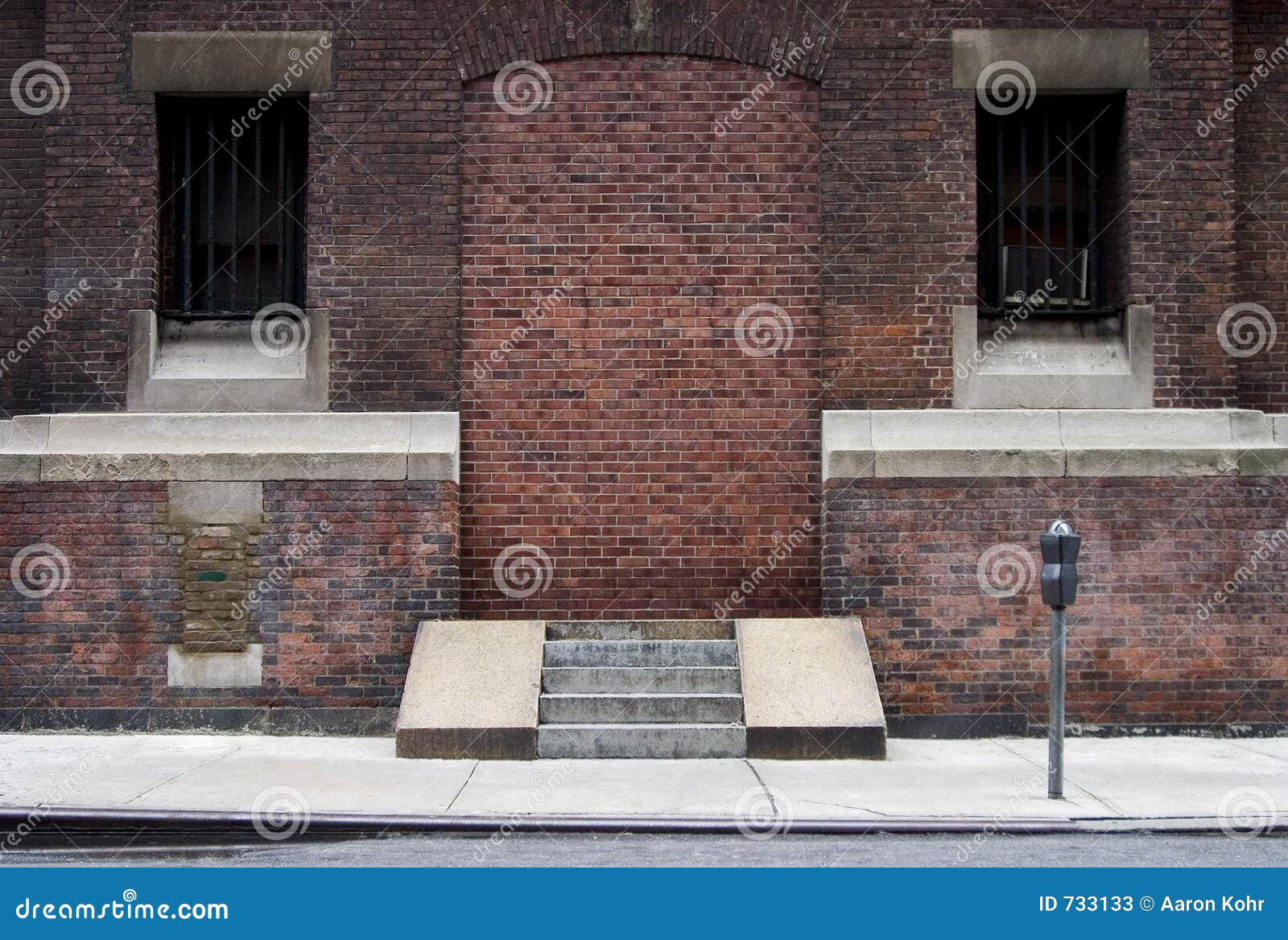 Bricked-up Doorway stock image. Image of protected, security - 733133