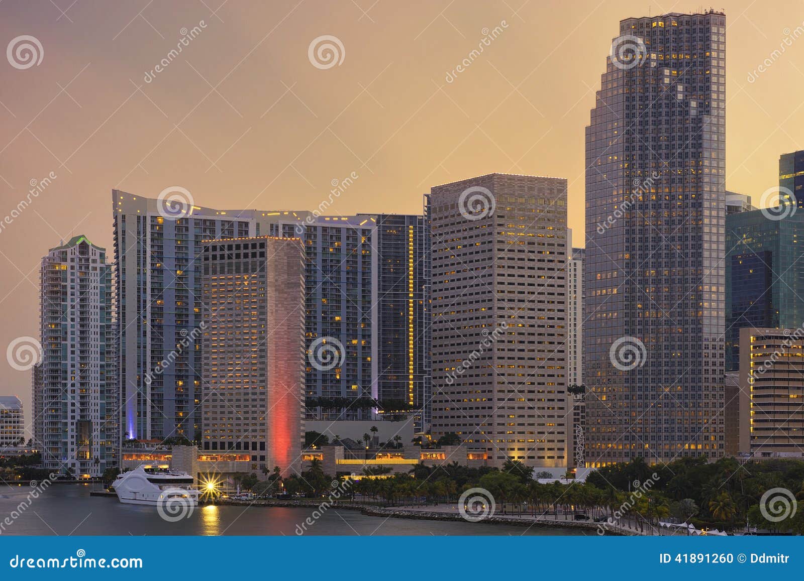 Brickell Apartments stock photo. Image of downtown, architecture - 41891260