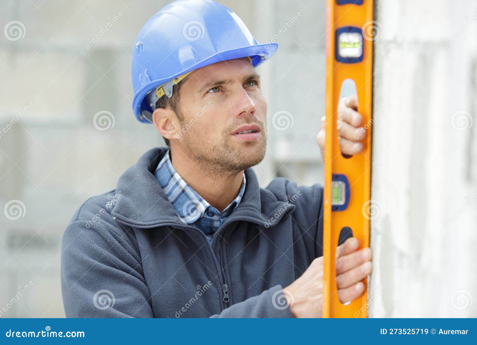 Bricklayer Putting Down Another Row Bricks in Site Stock Image - Image ...