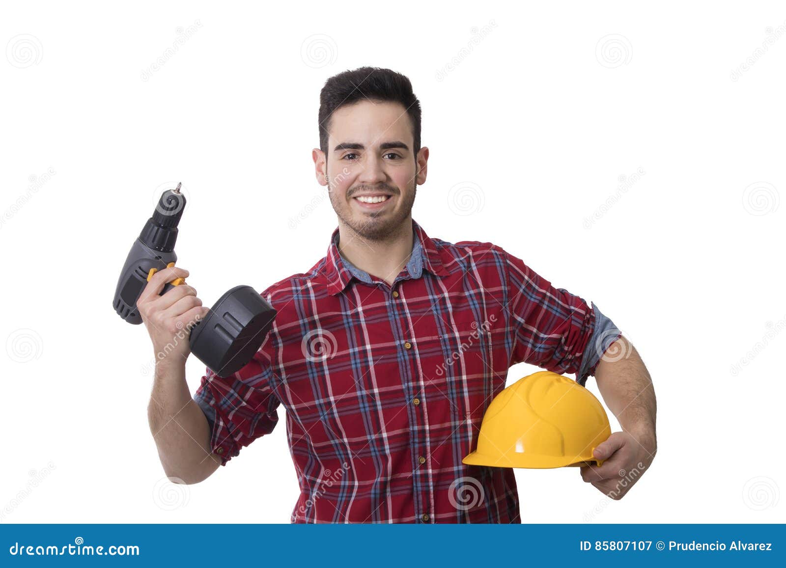 Bricklayer Tools and Helmet Stock Image - Image of arrangements ...