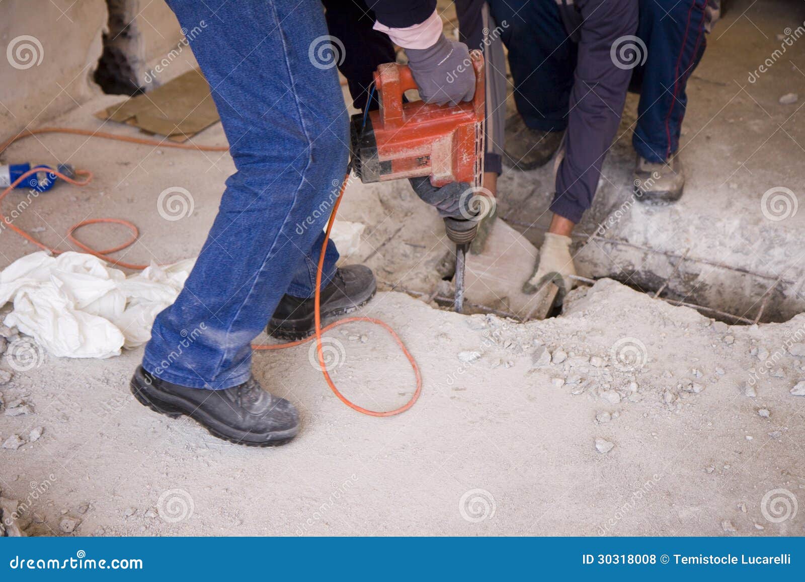 Bricklayer stock photo. Image of circular, cutting, contractor - 30318008