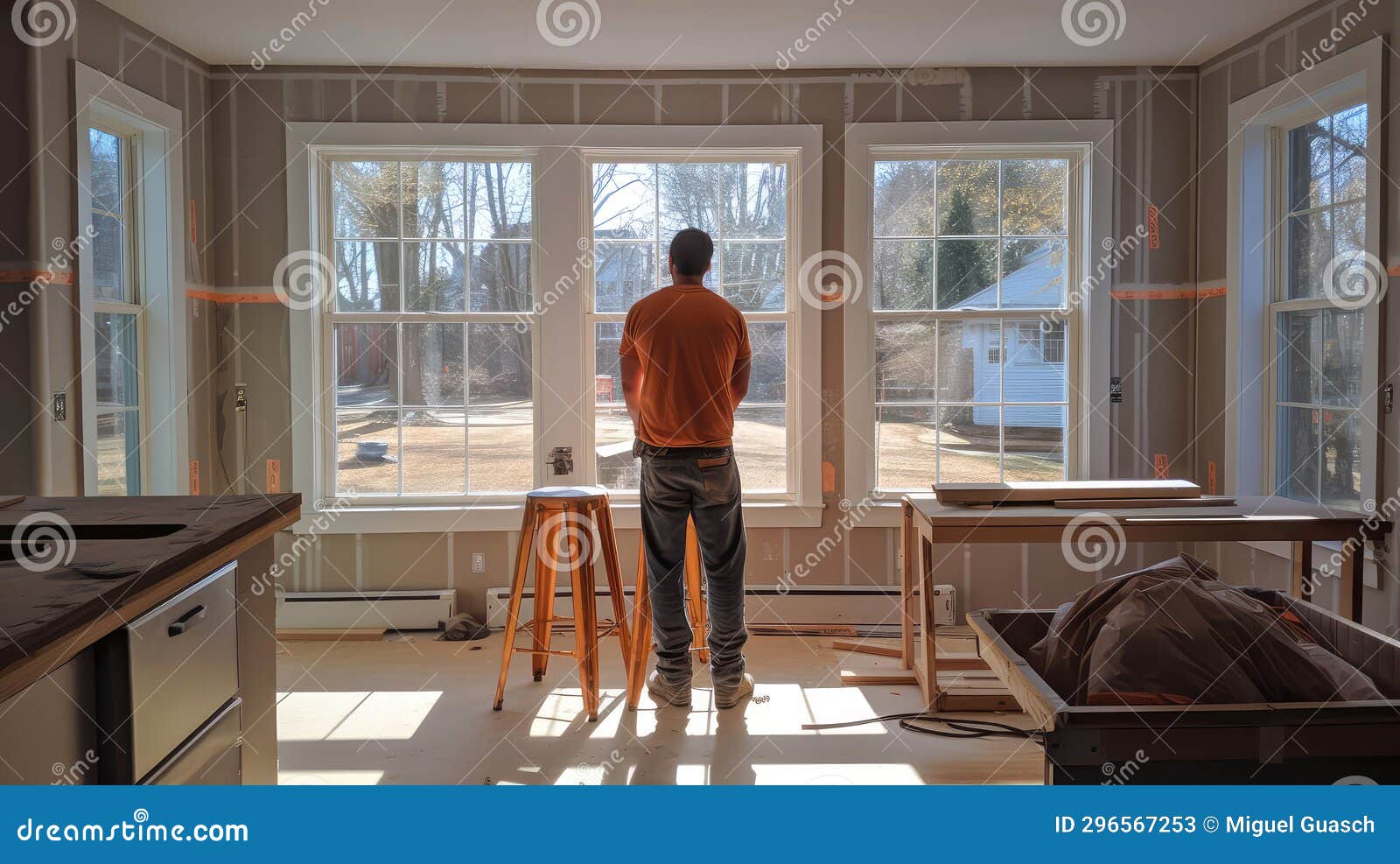 House Rehabilitation Line Icons Collection. Restoration, Renovation ...