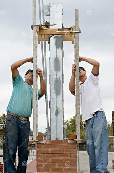 Bricklayers Measuring stock photo. Image of courses, clamps - 8220312