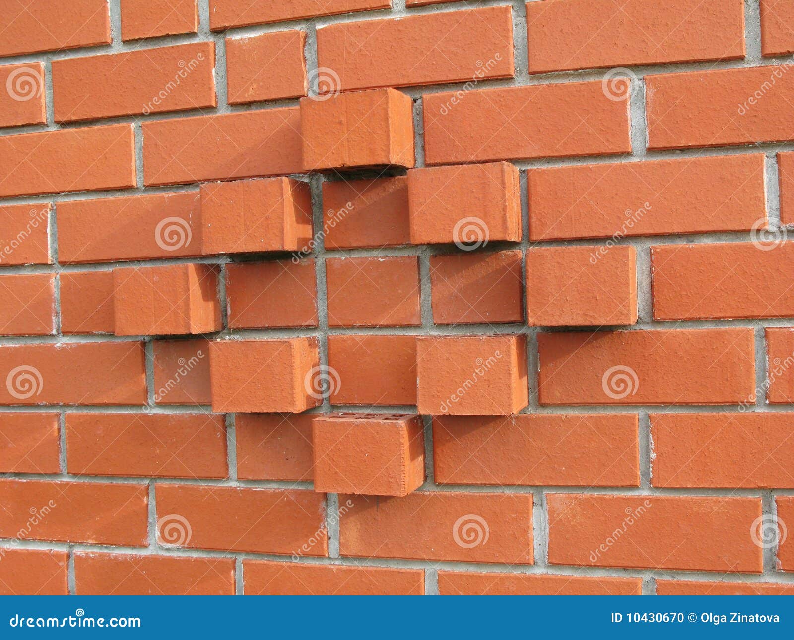 Bricklaying stock photo. Image of pattern, bricks, unusual - 10430670