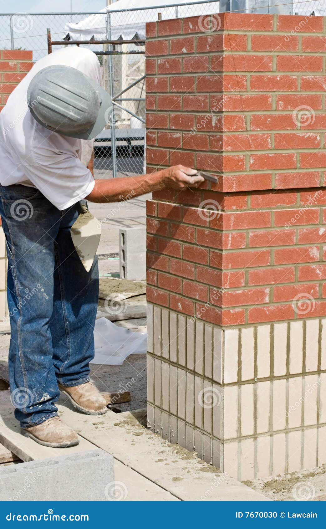 Bricklaying Detail Work stock photo. Image of detailing - 7670030