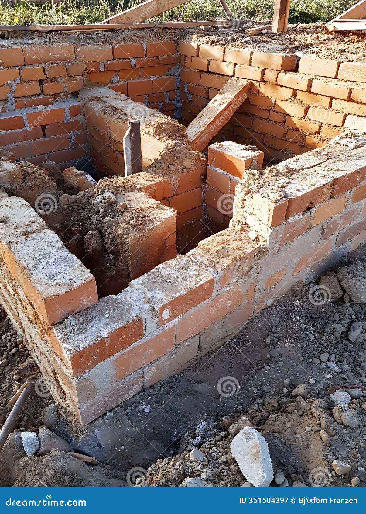 Brickmason Building Masonry Bricklayer Construction Ruin Foundation ...