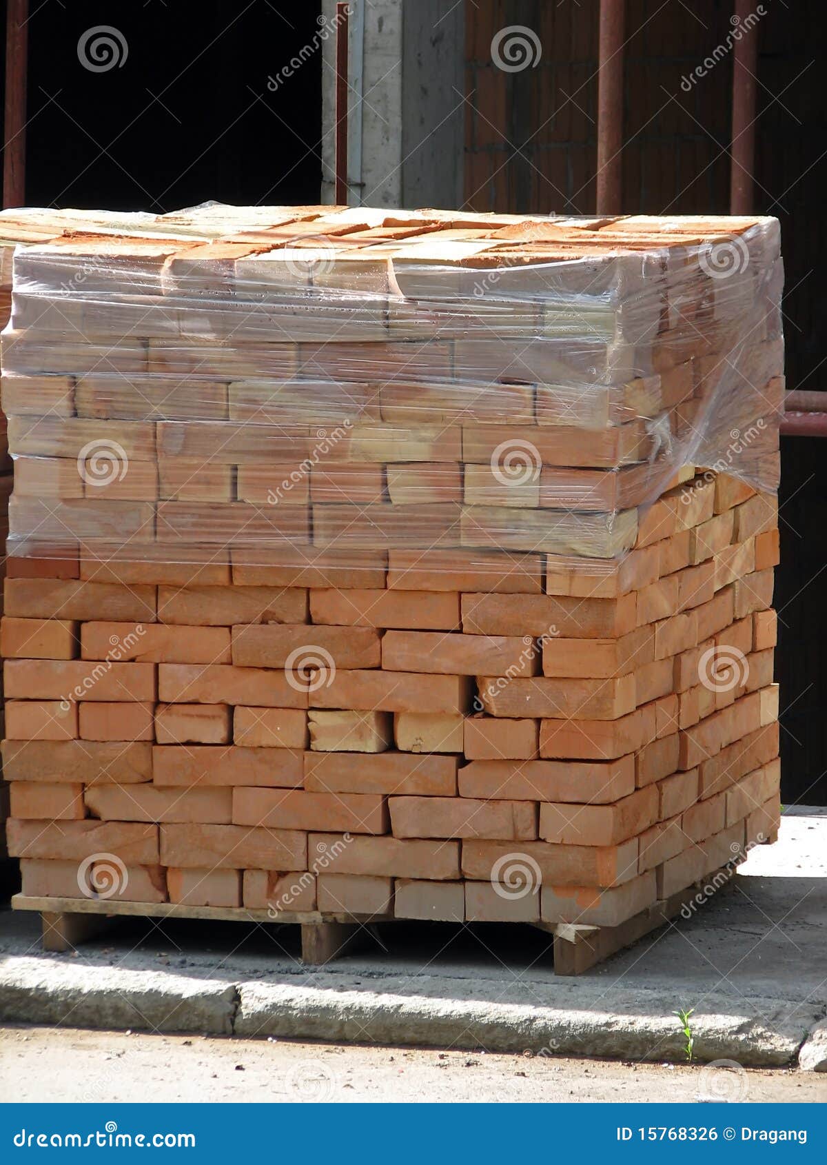 Bricks stock photo. Image of brick, building, foundations - 15768326