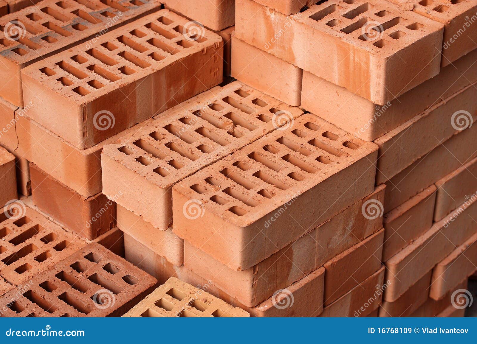 Bricks. stock image. Image of heap, construction, group - 16768109