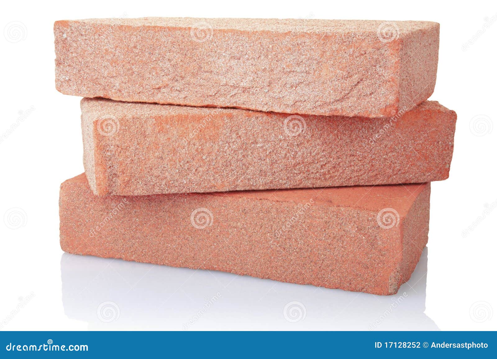Bricks stock photo. Image of stack, white, three, isolated - 17128252