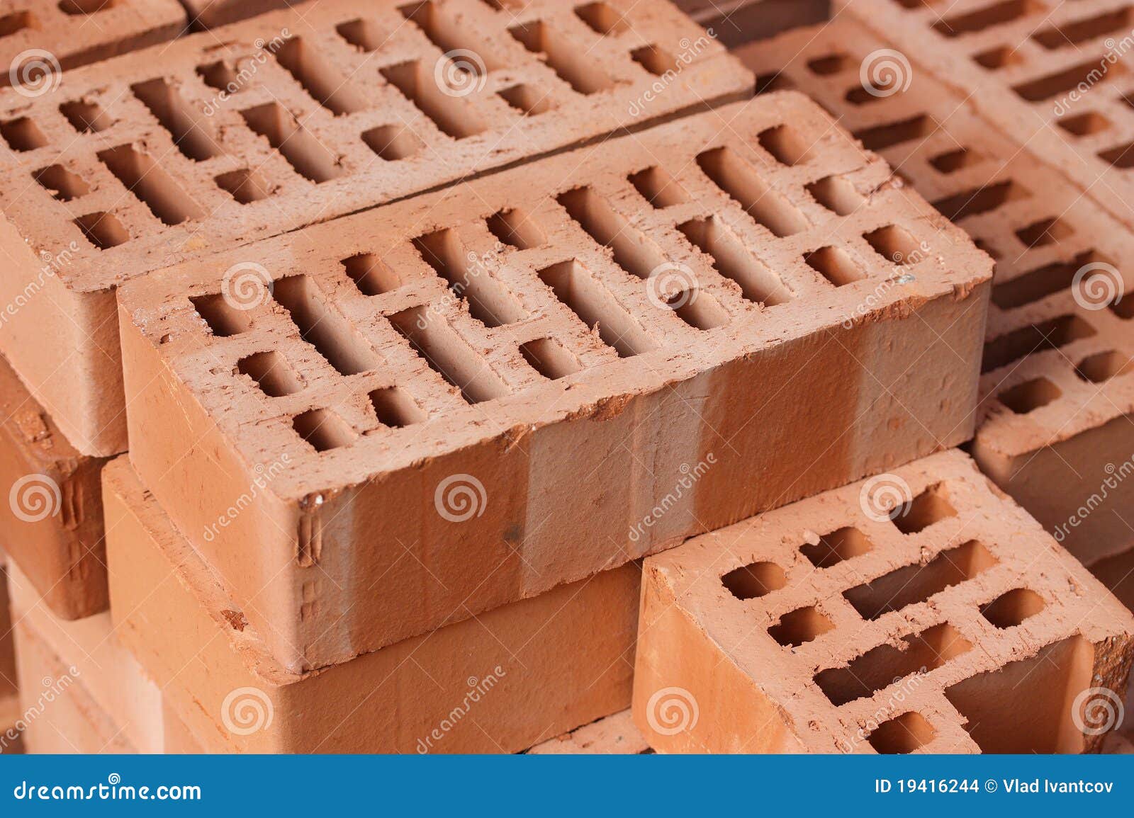 Bricks. stock photo. Image of heap, material, bricks - 19416244