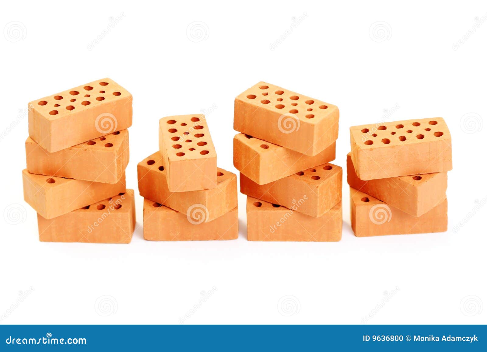 Bricks stock photo. Image of brick, stack, construction - 9636800