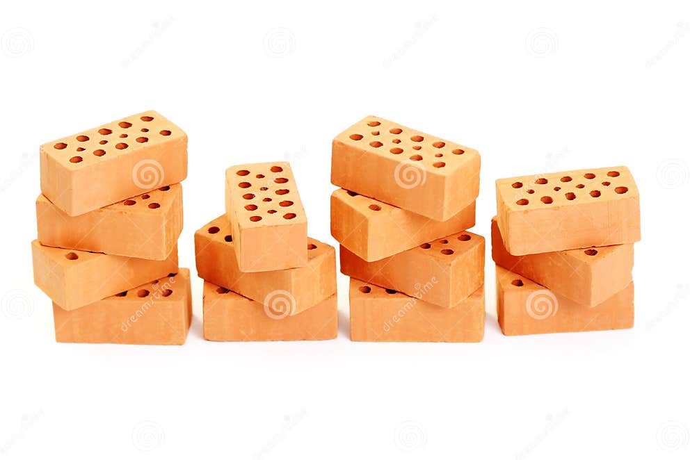 Bricks stock photo. Image of brick, stack, construction - 9636800