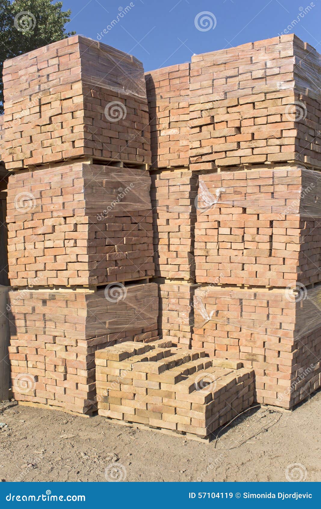 Bricks stock image. Image of bricks, blue, wood, construction - 57104119