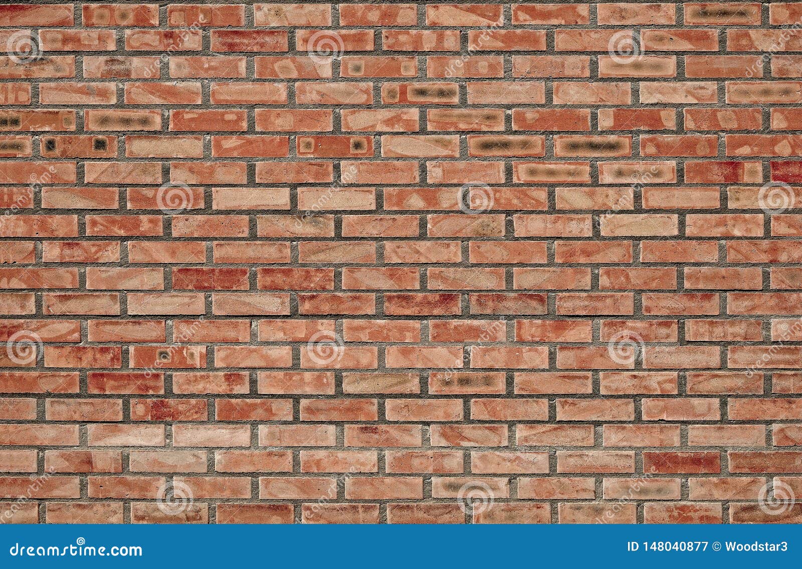 Bricks Background and Textures on the Wall. Poor Brick Cracks. Slits ...