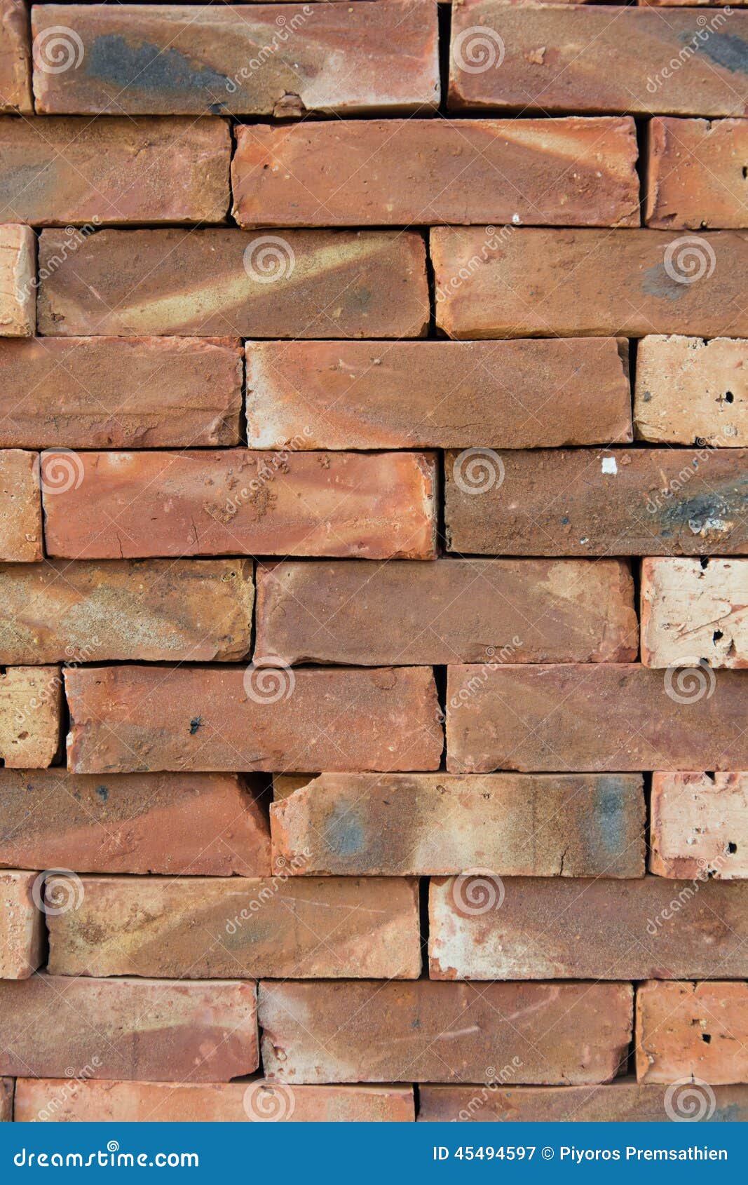 Bricks Block in Construction Site Stock Image - Image of occupation ...