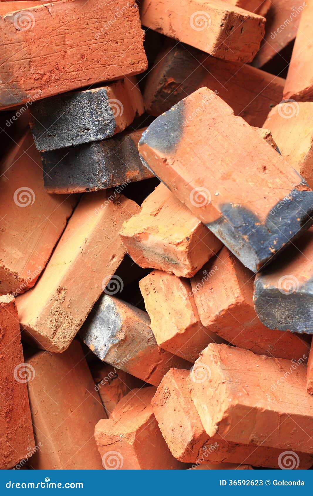 Bricks block stock image. Image of construction, architecture - 36592623