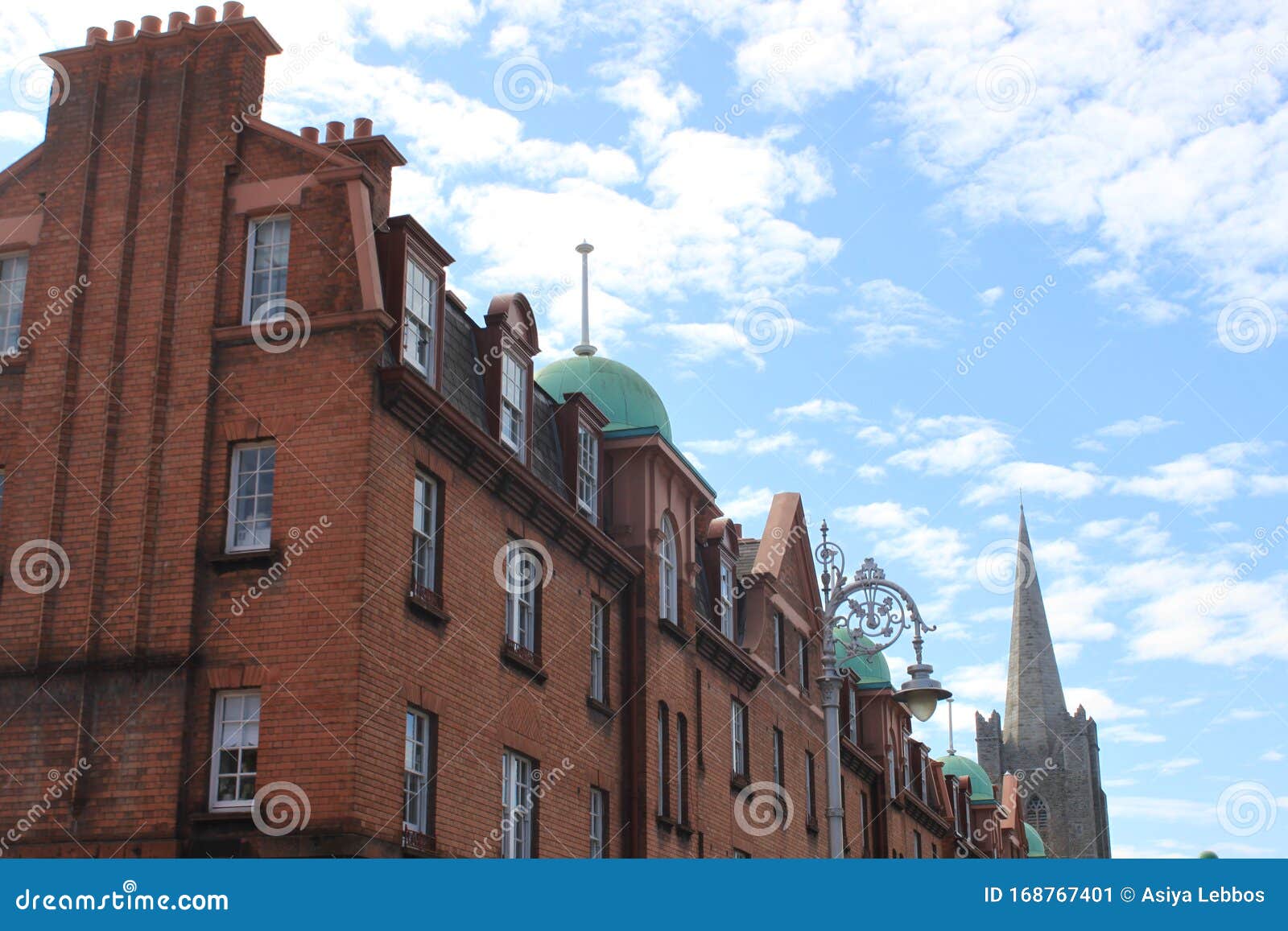 Bricks Brown Building in Dublin Ireland Stock Image - Image of dublin ...