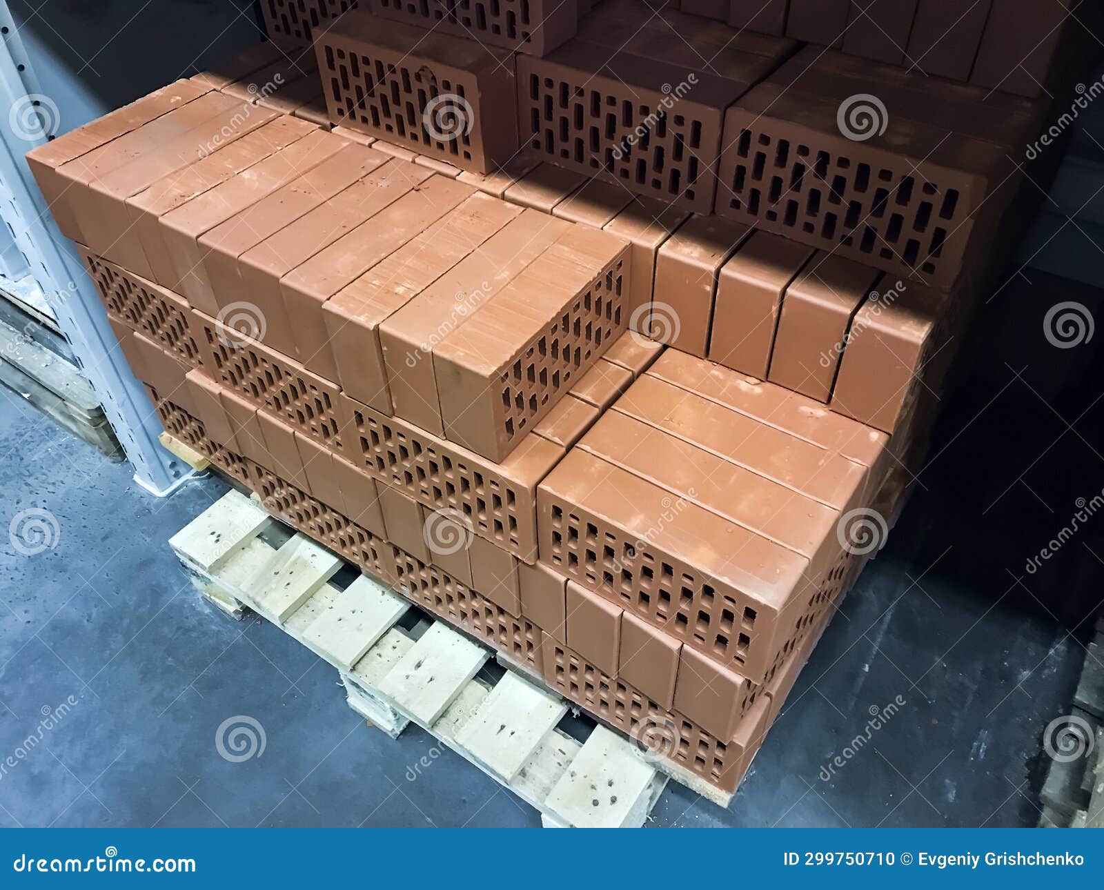 Bricks Building in the Store Stock Photo - Image of structure, building ...