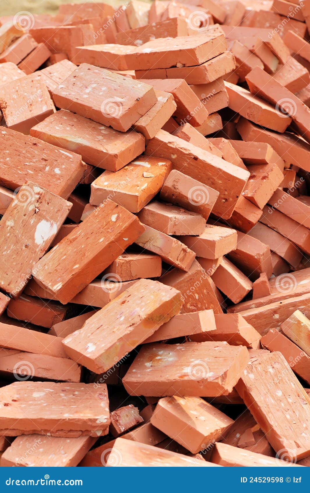 Bricks for construction stock photo. Image of wall, concrete - 24529598