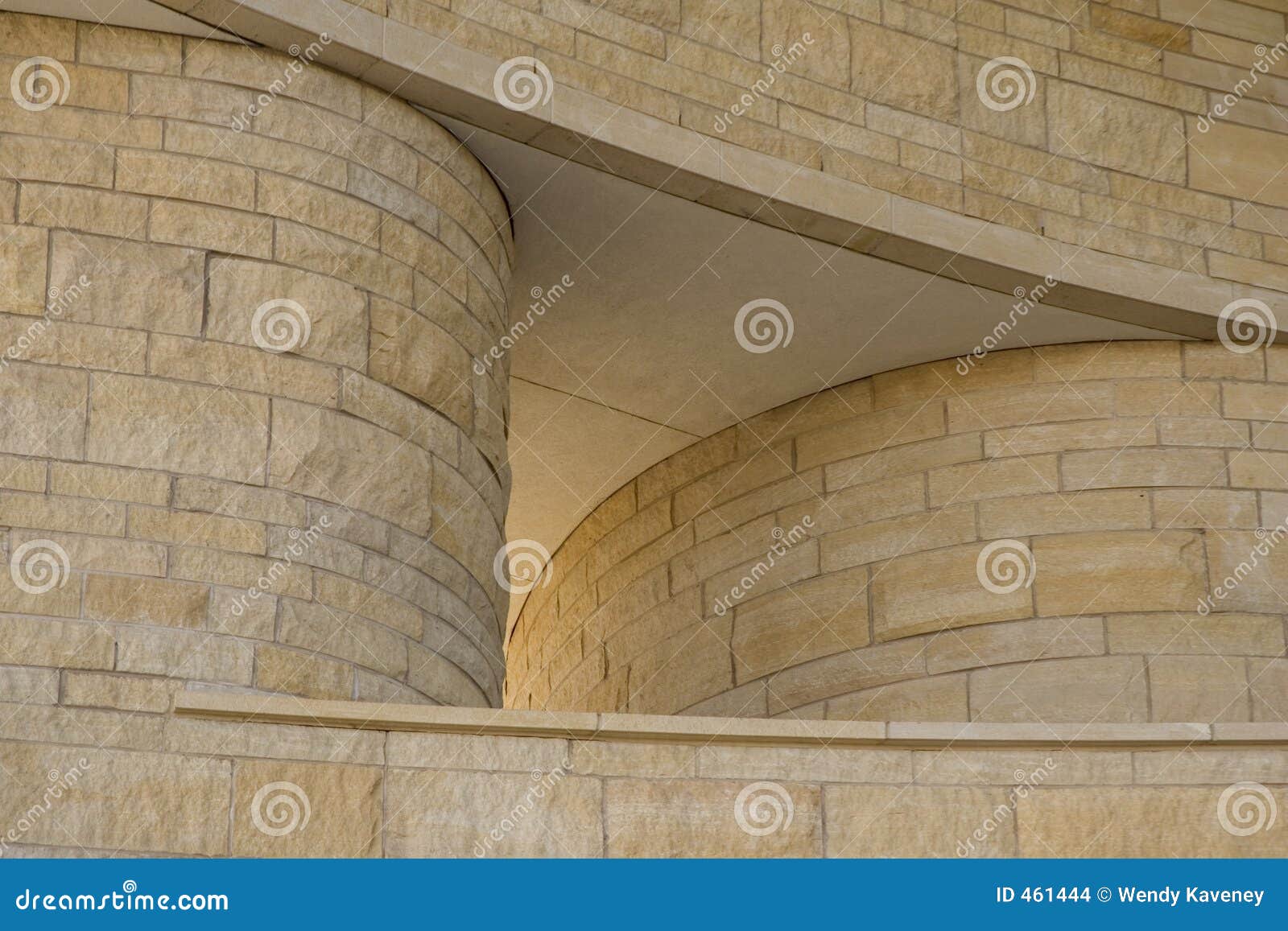 Bricks And Curves Picture. Image: 461444