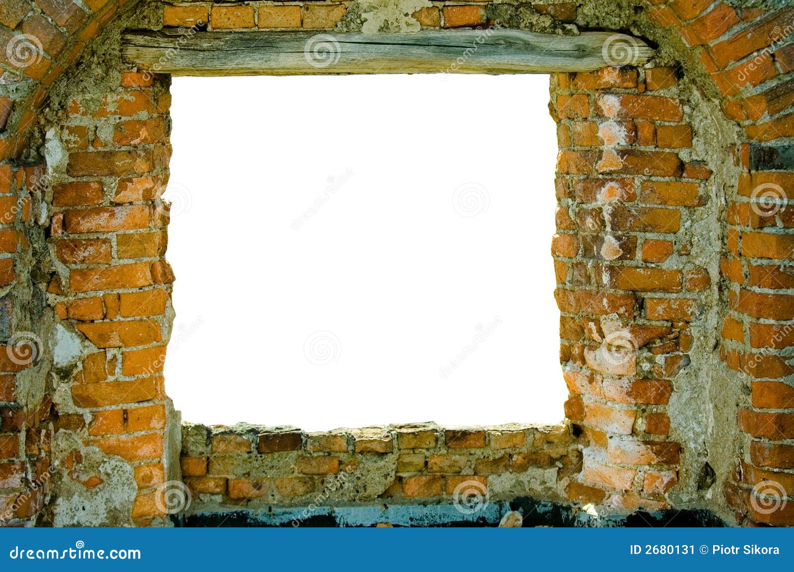 Bricks frame stock image. Image of architecture, bricks - 2680131