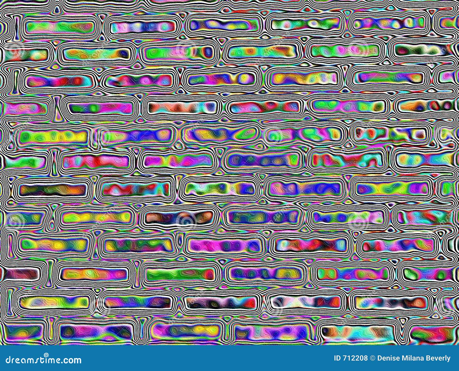 Bricks Reflective color stock illustration. Illustration of brick - 712208