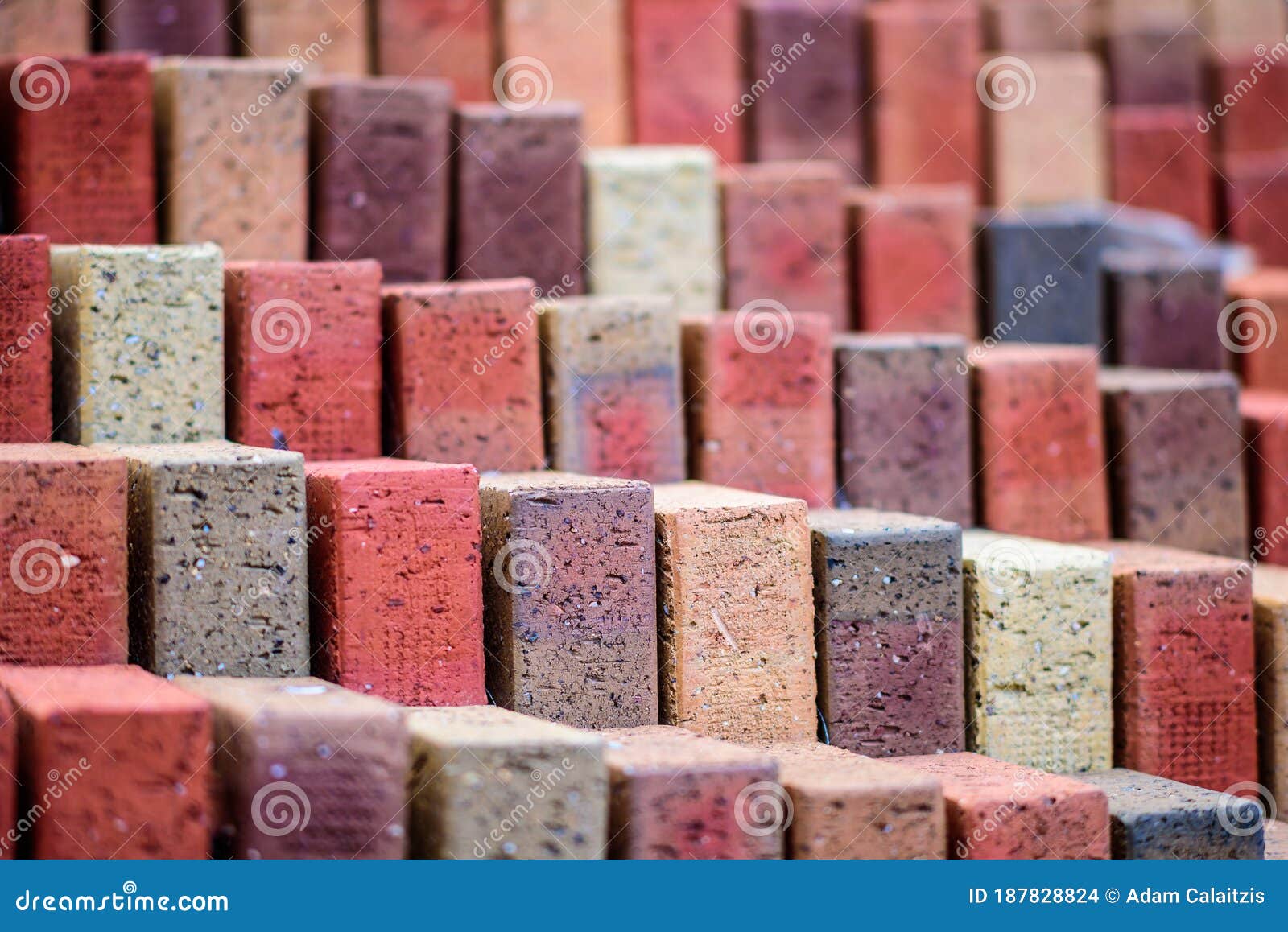 Diagonal Brick Pattern stock photo. Image of dirty, detail - 187828824