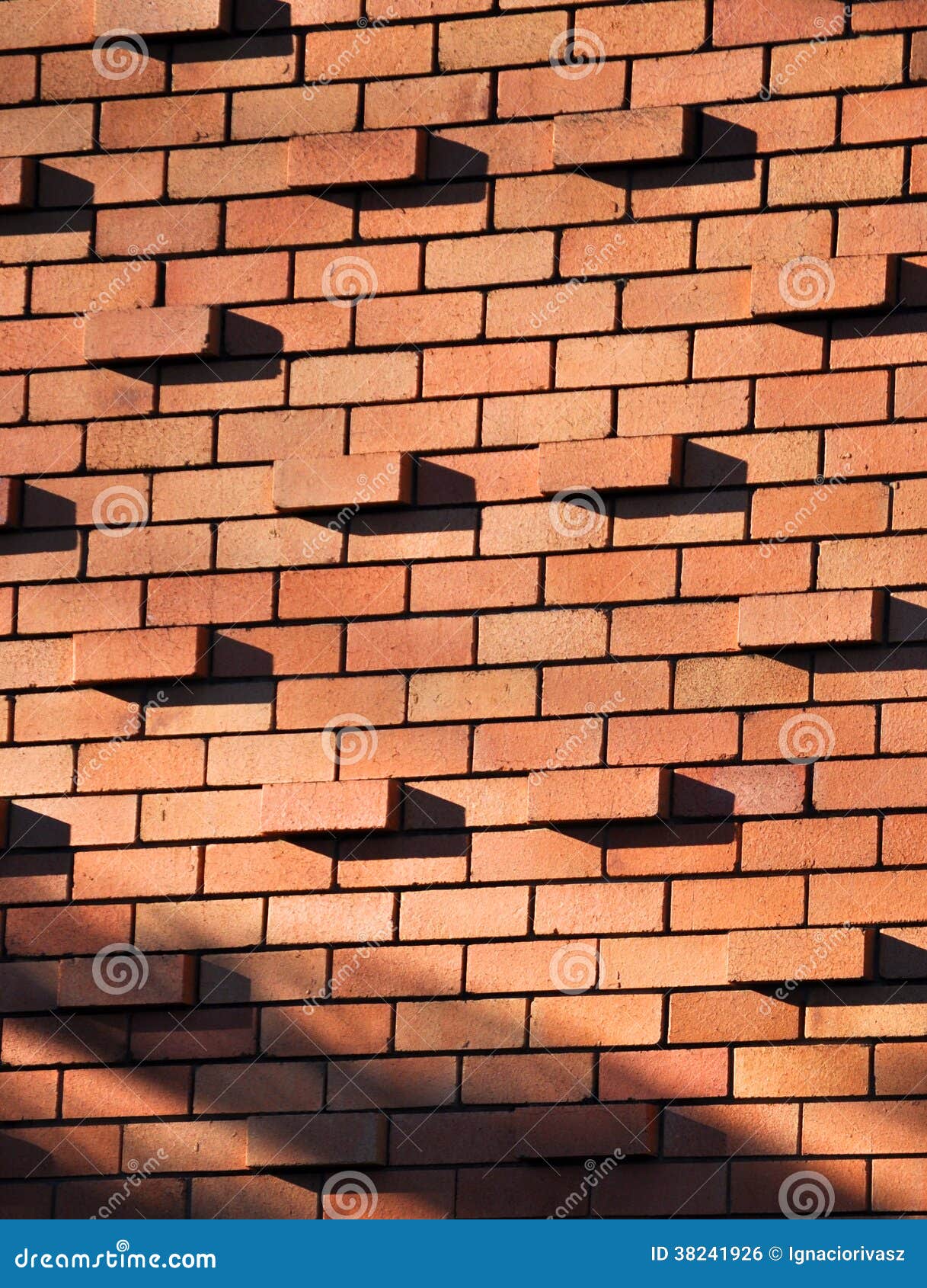 Bricks standing out stock photo. Image of australia, texture - 38241926