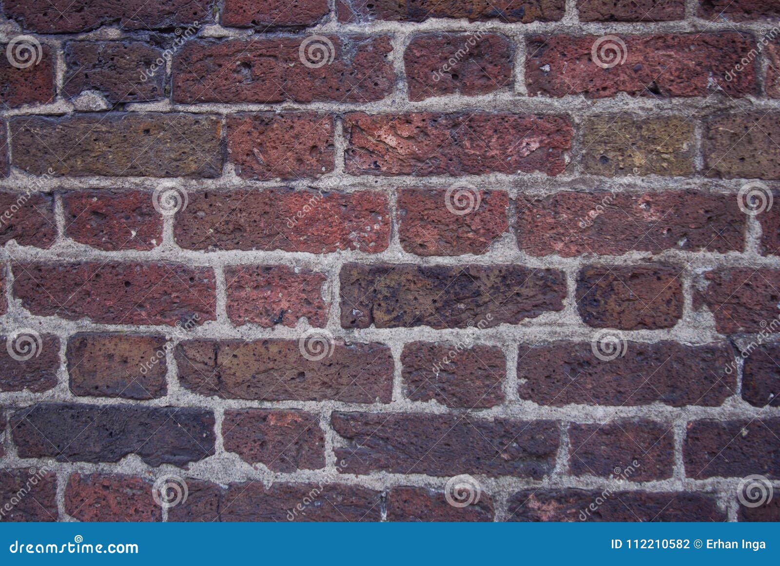 Bricks Textured Wall. Orange Stone Old Brick Wall in London. Stock ...