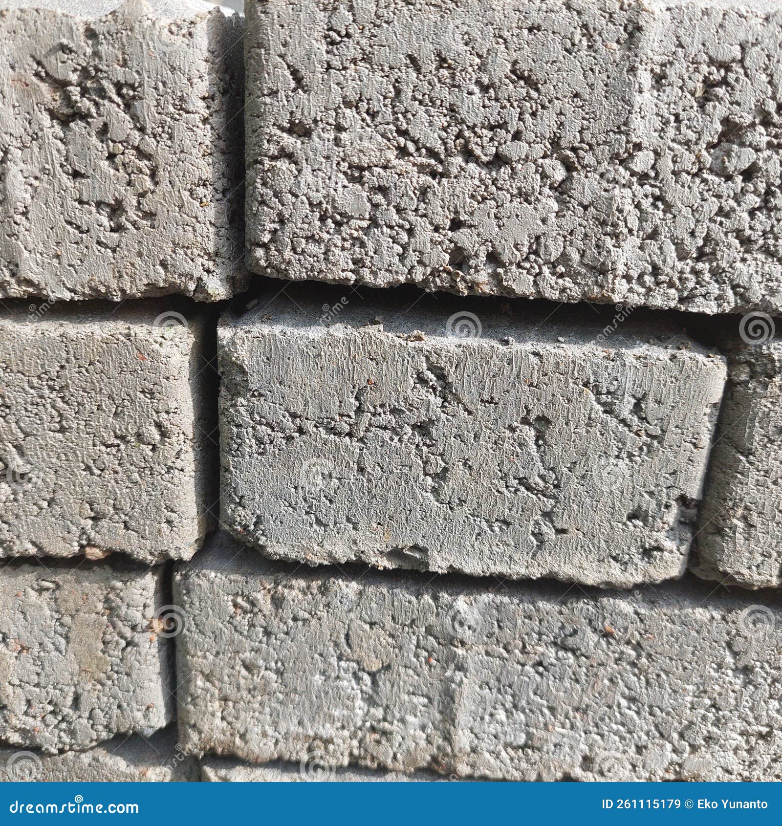 Bricks To Make Building Walls. Unique Brick Texture Stock Image - Image ...