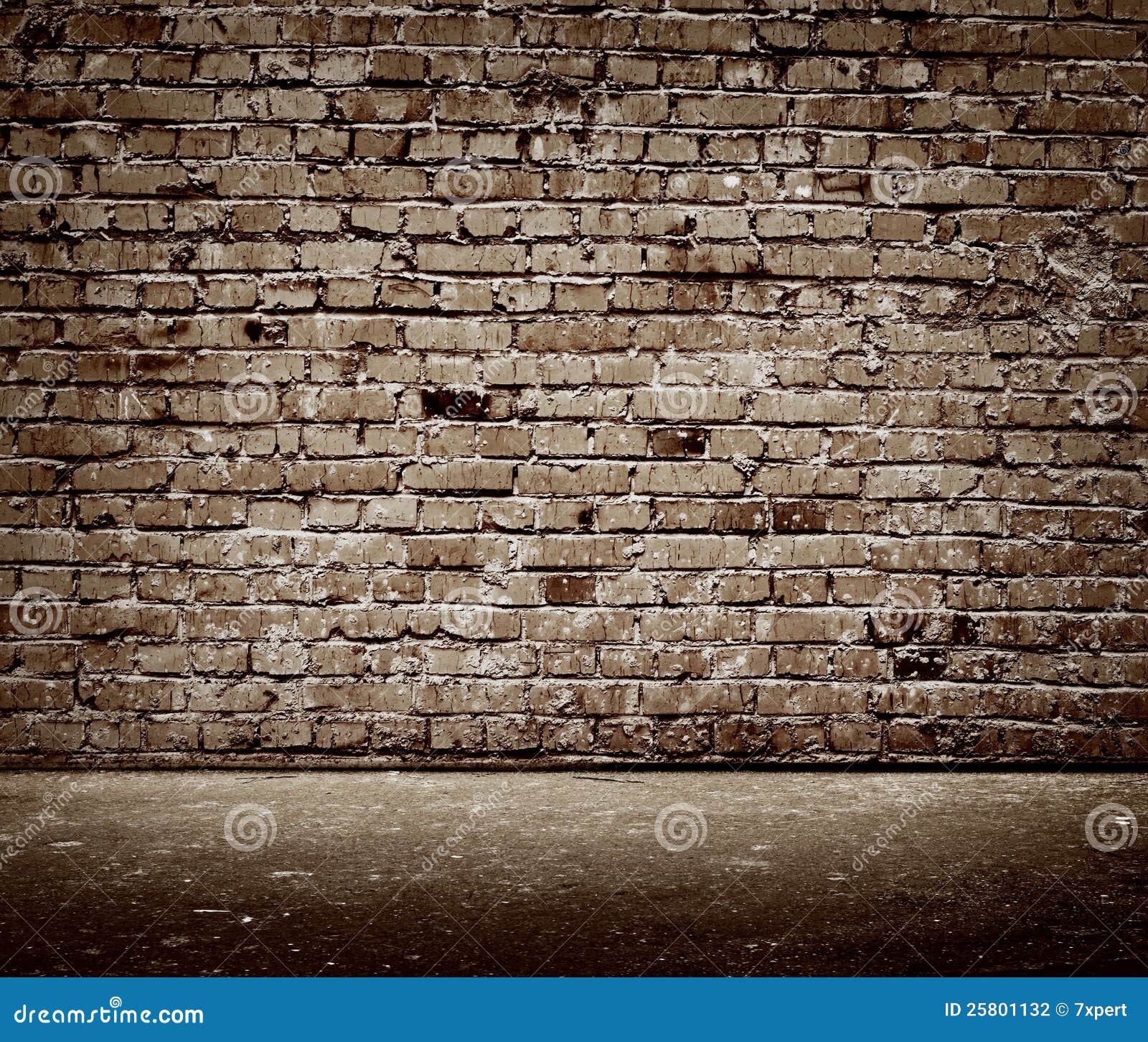 Bricks wall stock photo. Image of interior, building - 25801132