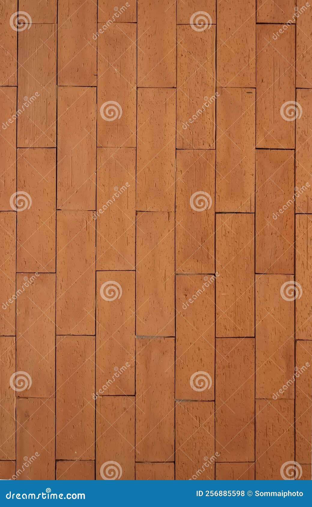The Bricks Wall Pattern Texture in Natural Light Stock Photo - Image of ...