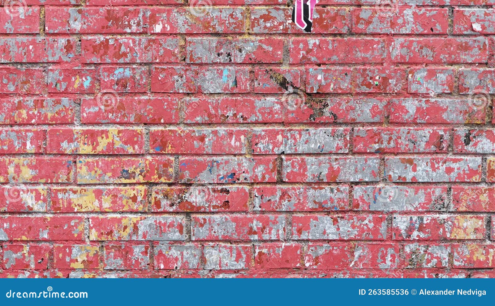 Bricks Wall Texture Seamless Loop. Urban Street Wall Stock Footage ...
