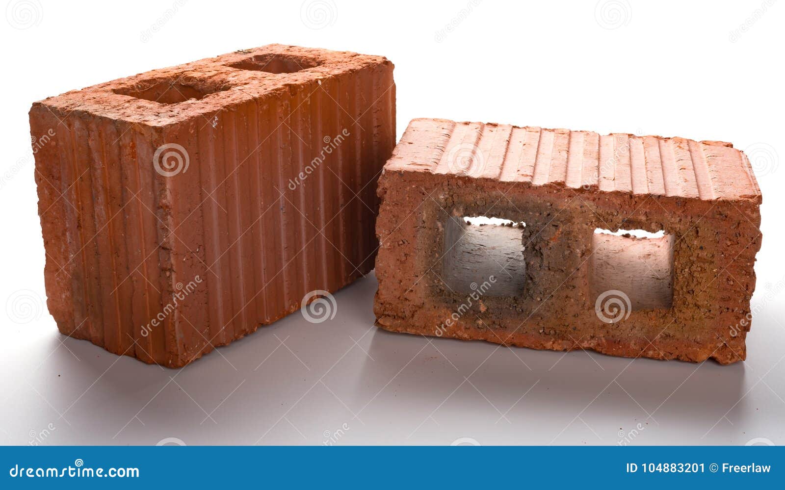 Bricks on white background stock image. Image of white - 104883201