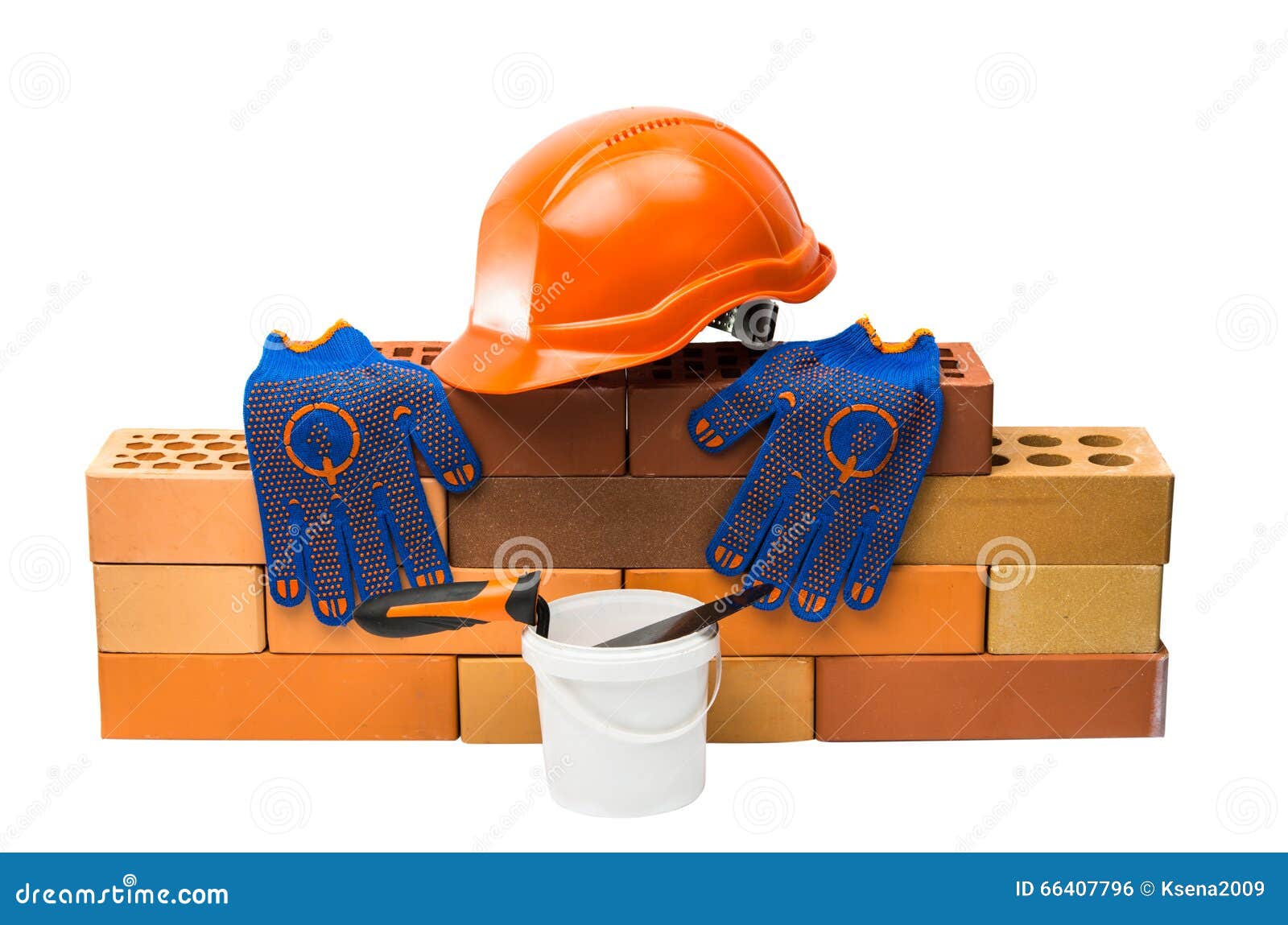 Bricks on a White Background Stock Photo - Image of rectangle, surface ...