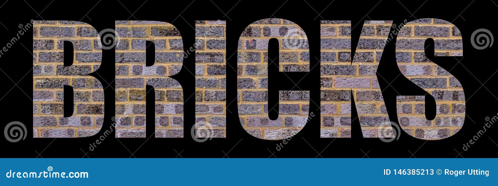 Bricks word picture stock image. Image of text, kingdom - 146385213