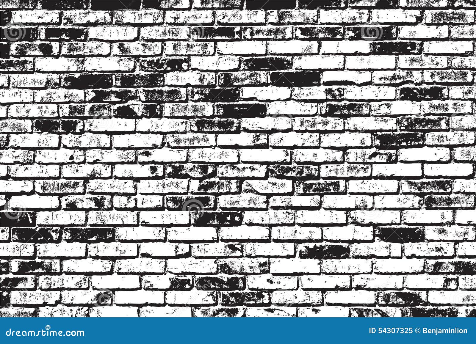Brickwall Overlay stock vector. Illustration of brickwork - 54307325