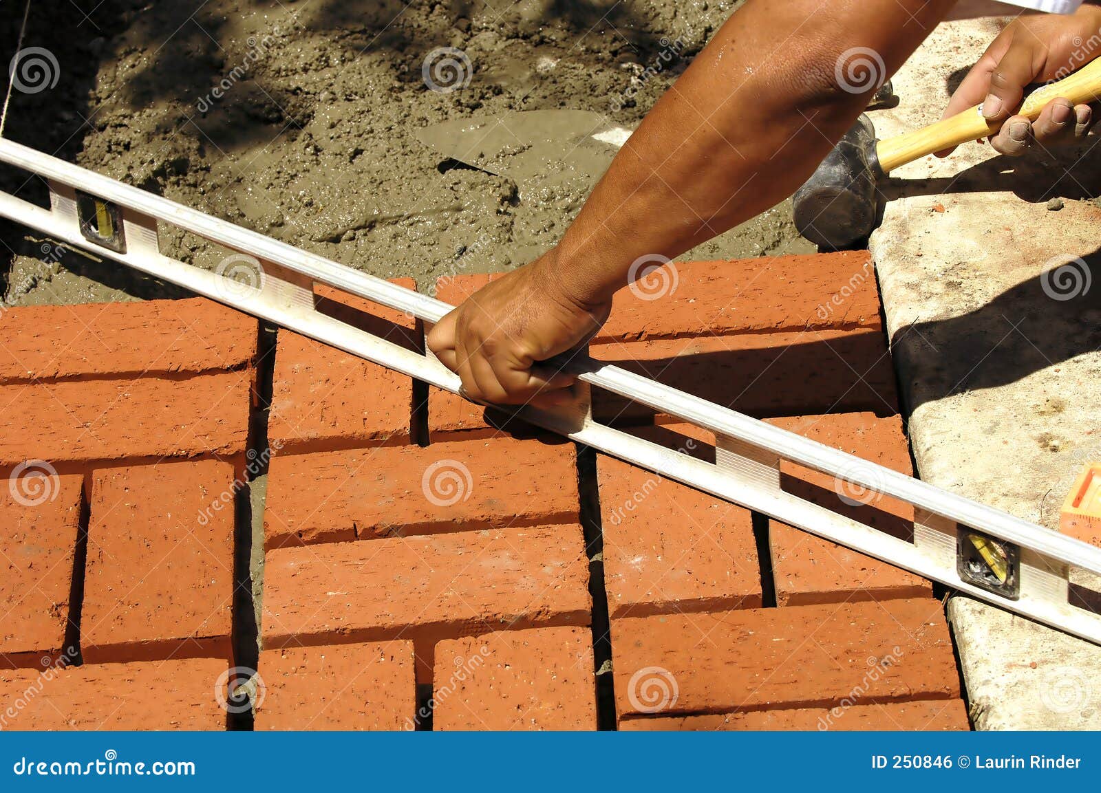Brickwork stock photo. Image of spirit, brick, work, landscape - 250846