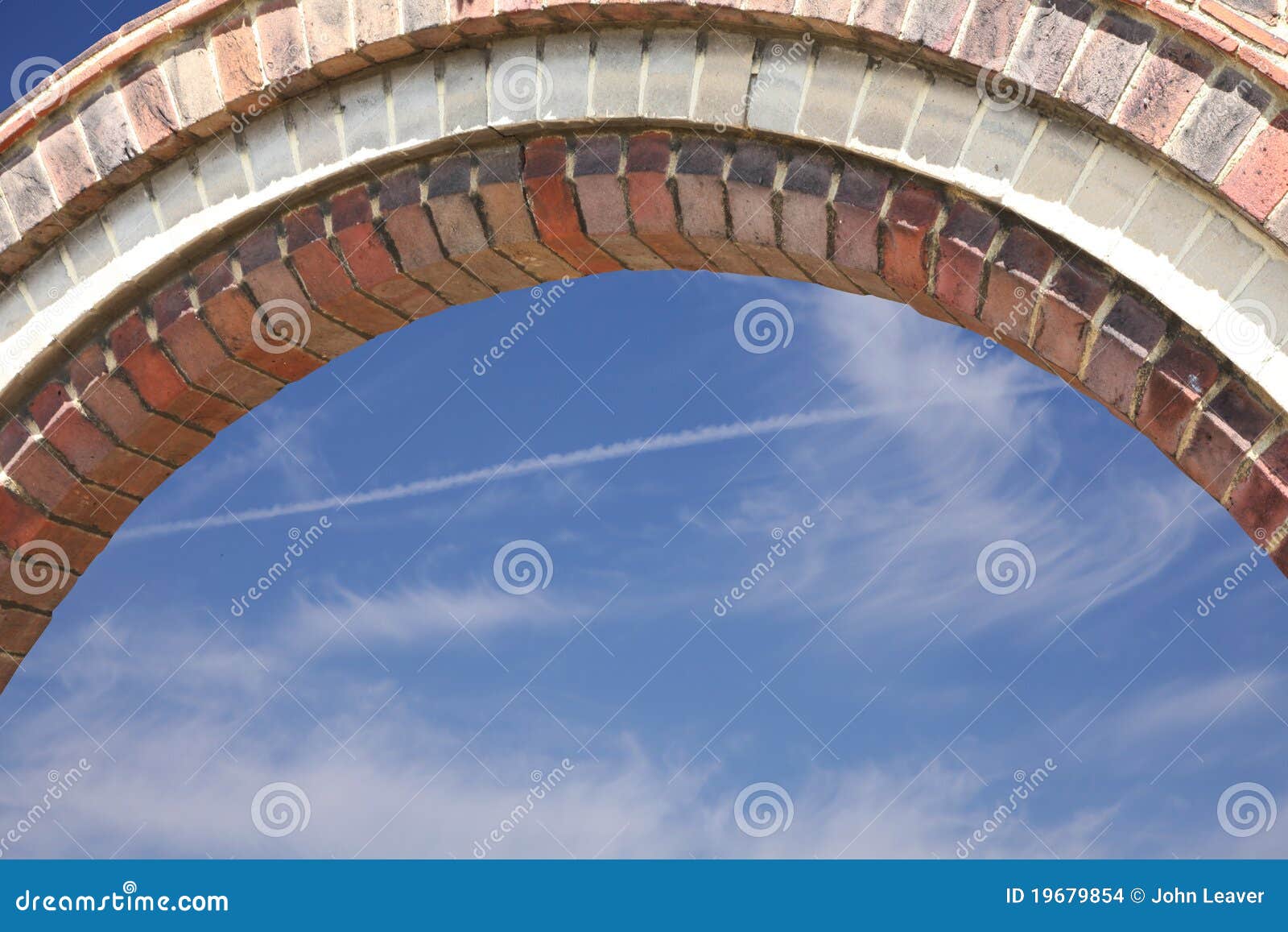 Brickwork arch stock photo. Image of arch, curved, detail - 19679854