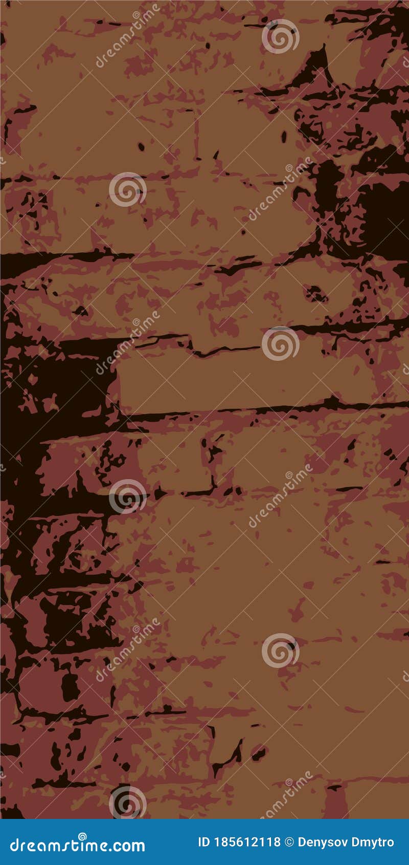 Brickwork. Brick Wall. Vintage Background for Website, Flyer. Vector ...