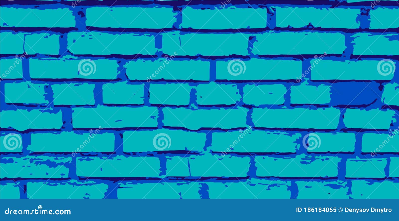 Brickwork. Brick Wall. Vintage Background for Website, Flyer. Vector ...