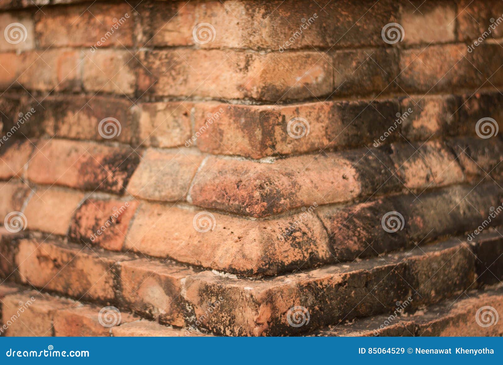 Brickwork, stock image. Image of historical, buddhists - 85064529